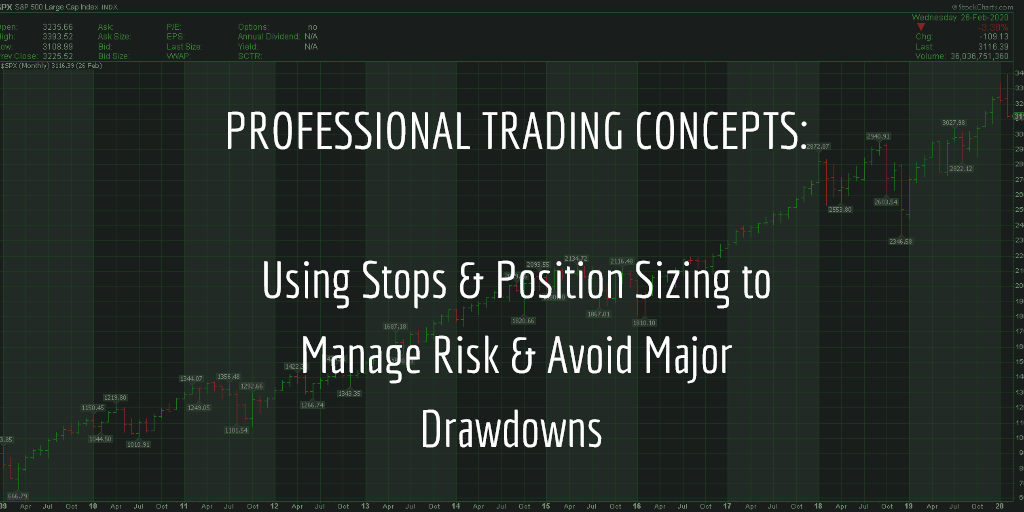 PROFESSIONAL TRADING CONCEPTS: Using Stops & Position Sizing to Manage ...